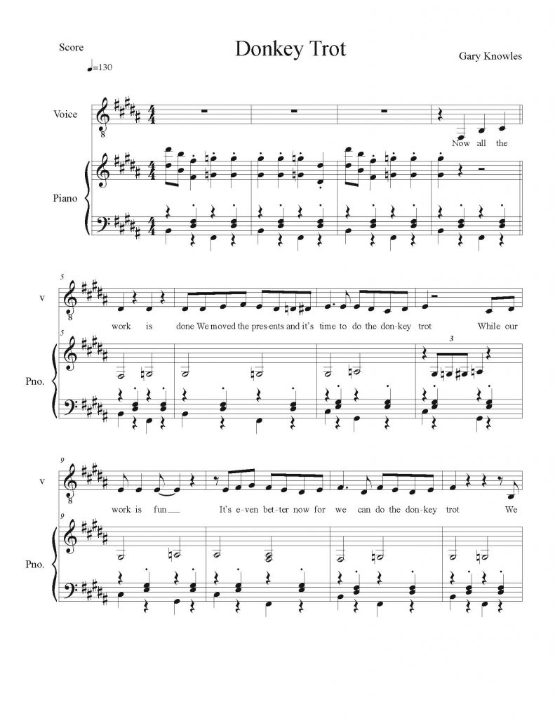 Donkey Trot - Gary Knowles Music